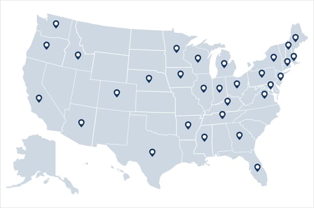 US Program Map | Initiatives for Immigrants & Refugees - WES